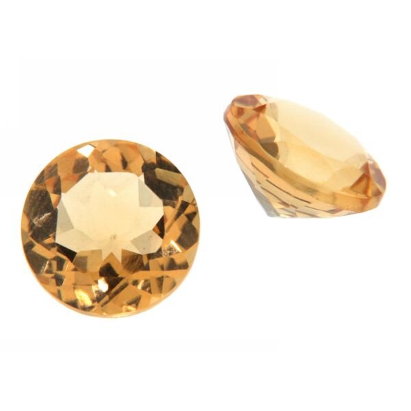 Citrin goldfarben Ø 5,0 mm - Goldschmiede und Juwelierbedarf